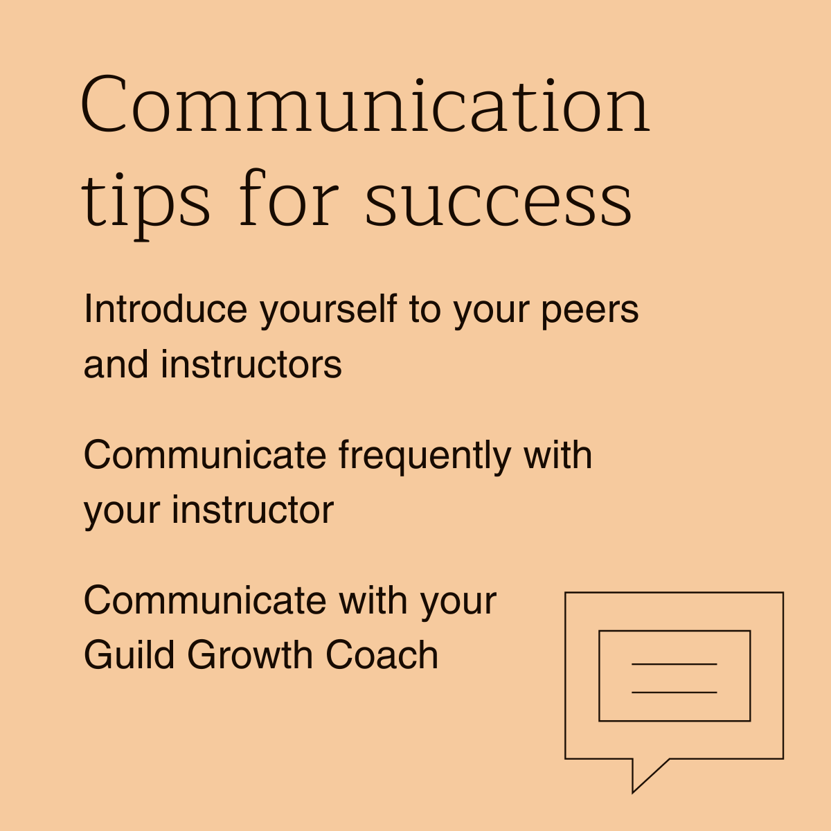 Communication tips for success
